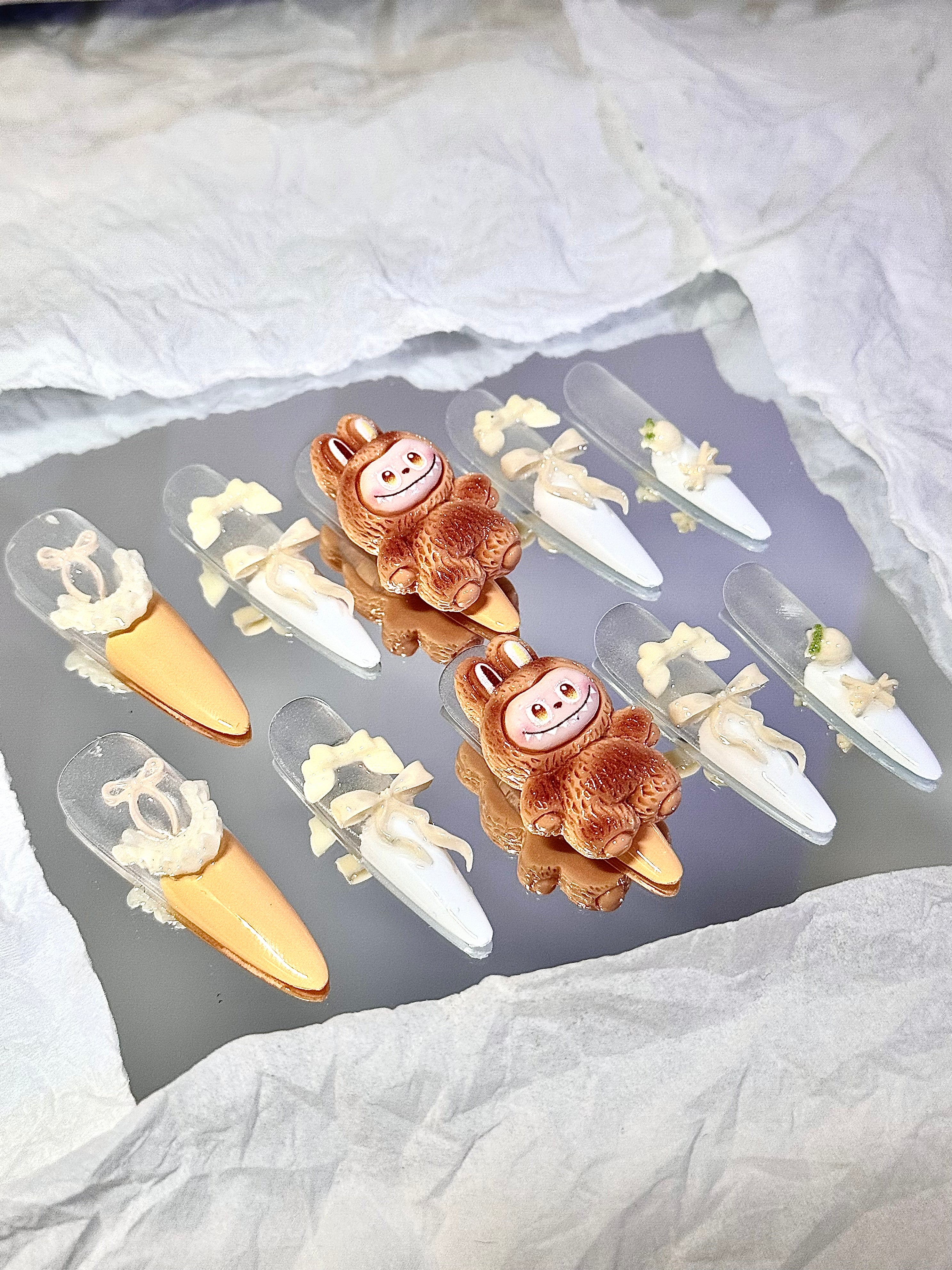Pumpkin Labubu – Lumé Nails